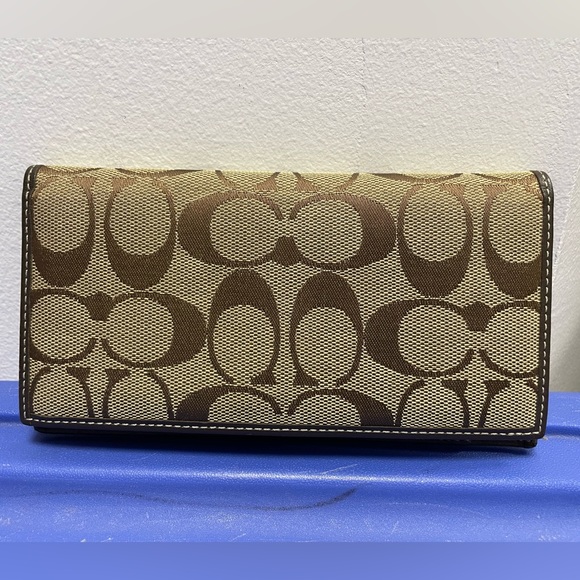 Coach | Bags | Vintage Coach Checkbookchecks Holder Rare | Poshmark